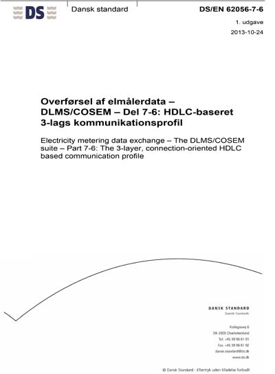 DS/EN 62056-7-6:2013 - Electricity metering data exchange - The DLMS ...