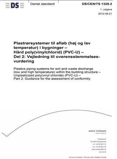 DS/CEN/TS 1329-2:2012 - Plastics piping systems for soil and waste ...