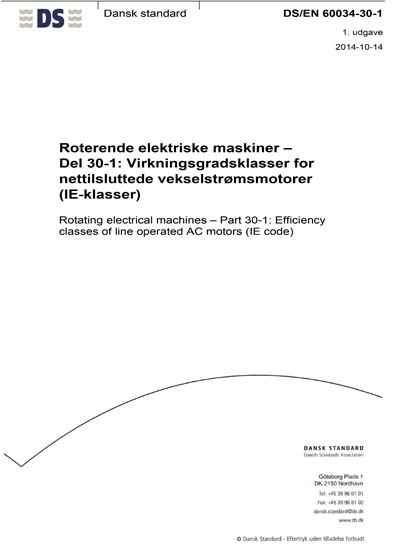 DS/EN 60034-30-1:2014 - Rotating electrical machines - Part 30-1 ...