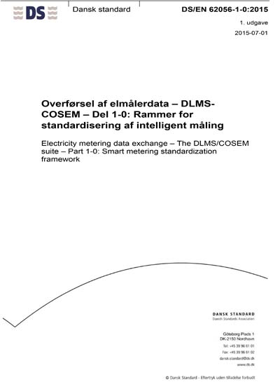 DS/EN 62056-1-0:2015 - Electricity metering data exchange - The DLMS ...