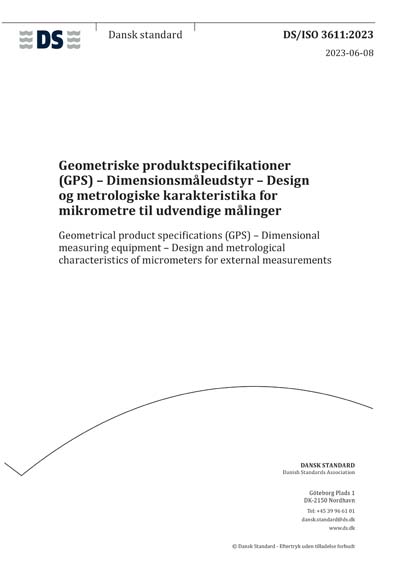 DS/ISO 3611:2023 - Geometrical product specifications (GPS ...