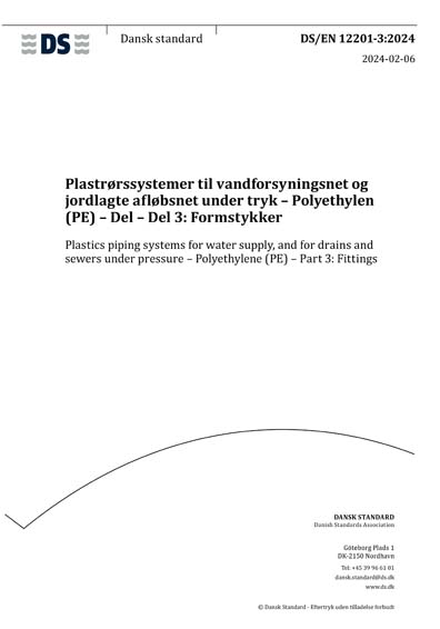 DS/EN 12201-3:2024 - Plastics piping systems for water supply, and for ...