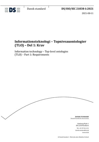 DS/ISO/IEC 21838-1:2021 - Information technology - Top-level ontologies ...