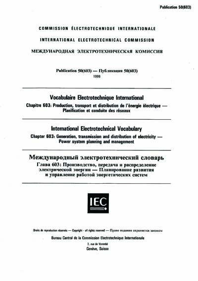 IEC 60050-603 Ed. 1.0 t:1986 - International Electrotechnical ...