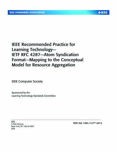 IEEE 1484.13.5-2013 - IEEE Recommended Practice for Learning Technology ...