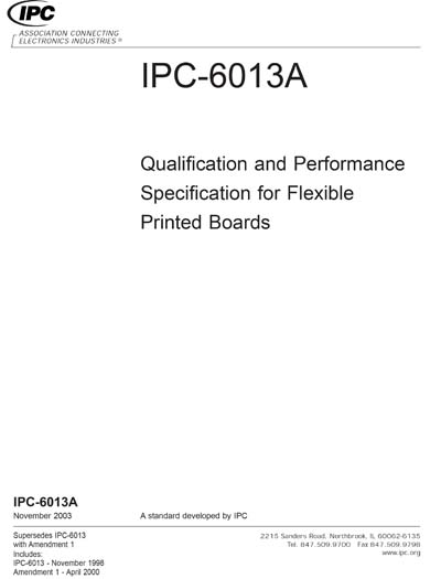 IPC 6013A-2003 - Qualification and Performance Specification for ...