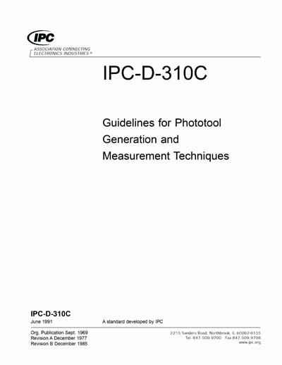 IPC D-310C-1991 - Guidelines for Phototool Generation and Measurement ...