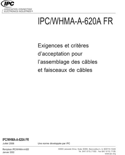 IPC/WHMA A-620A-FR-2006 - Requirements and Acceptance for Cable and ...