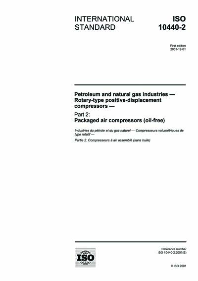 ISO 10440-2:2001 - Petroleum and natural gas industries - Rotary-type ...