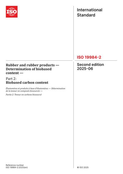 ISO 19984-2:2025 - Rubber and rubber products - Determination of ...