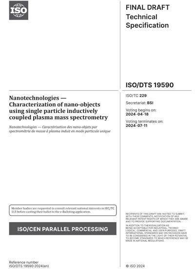 ISO/DTS FDIS 19590:2024 - Nanotechnologies - Characterization of nano ...