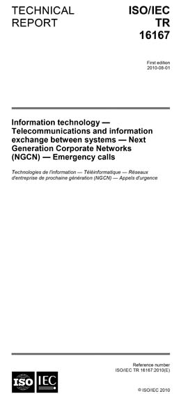 ISO/IEC TR 16167:2010 - Information technology - Telecommunications and ...