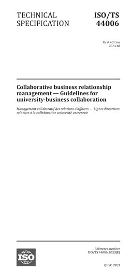 ISO/TS 44006:2023 - Collaborative business relationship management ...