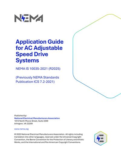 NEMA IS 10035-2021 (R2025) - Application Guide for AC Adjustable Speed ...