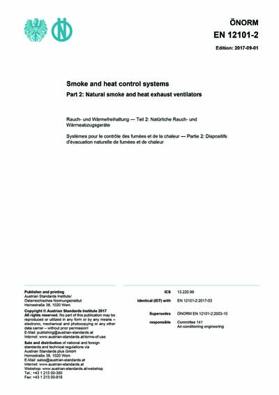 ONORM EN 12101-2:2017 - Smoke and heat control systems - Part 2 ...