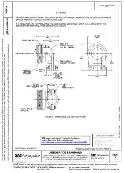 SAE AS 85049/126A-2009 (SAE AS85049/126A-2009) - Connector Accessories ...