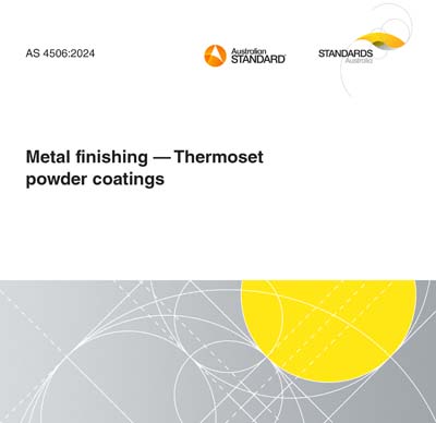 AS 4506:2024 - Metal finishing - Thermoset powder coatings (FOREIGN ...