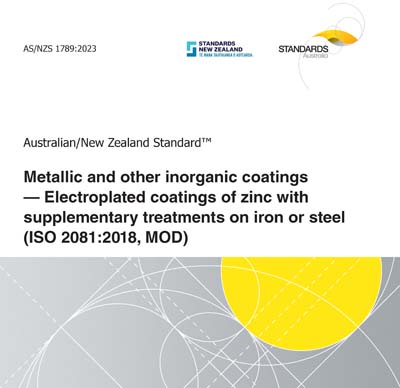 AS/NZS 1789:2023 - Metallic and other inorganic coatings ...