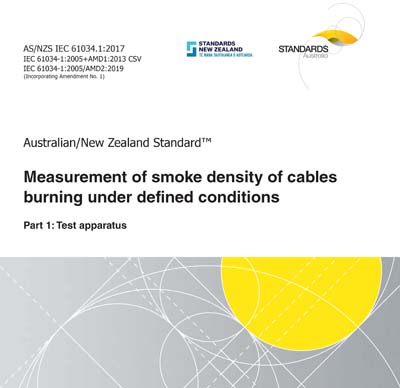 AS/NZS IEC 61034.1:2017 - Measurement of smoke density of cables ...