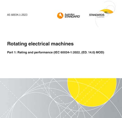 AS 60034.1:2023 - Rotating electrical machines, Part 1: Rating and ...