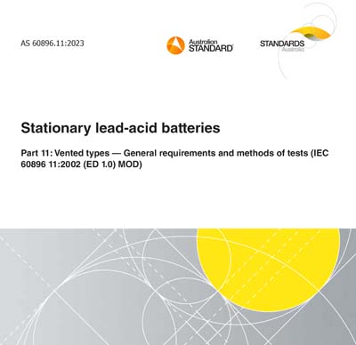 AS 60896.11:2023 - Stationary lead-acid batteries, Part 11: Vented ...