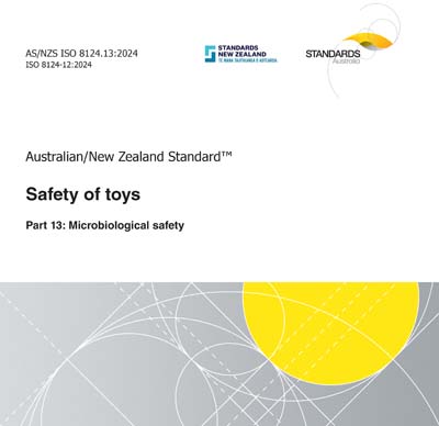 AS/NZS ISO 8124.13:2024 - Safety of toys, Part 13: Microbiological ...