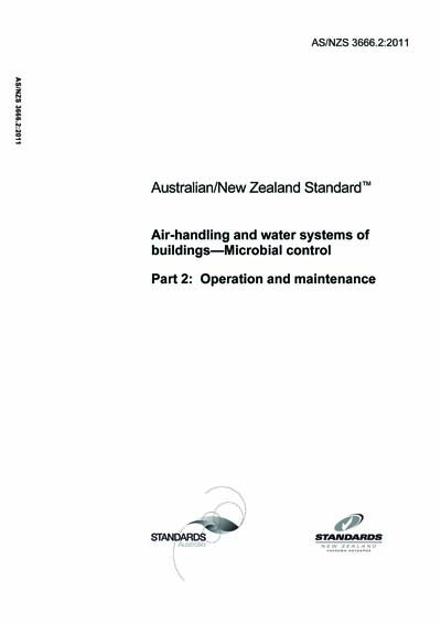 AS/NZS 3666.2:2011 - Air-handling and water systems of buildings ...