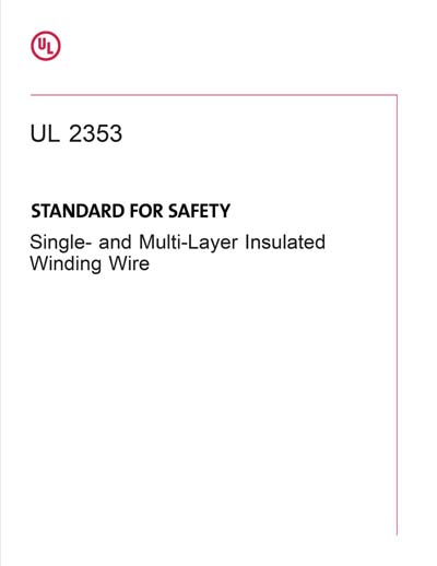 UL 2353 Ed. 2-2012 - Standard for Safety for Single- and Multi-Layer ...